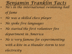 Scientists and Inventors - Benjamin Franklin PowerPoint and Worksheets ...