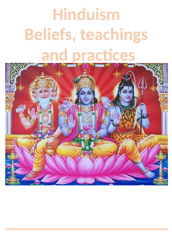 AQA Hinduism Revision workbook 2018 | Teaching Resources