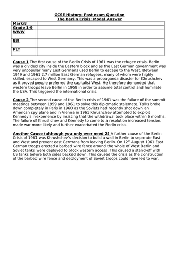 Edexcel GCSE History Cold War Crisis: Cuba | Teaching Resources