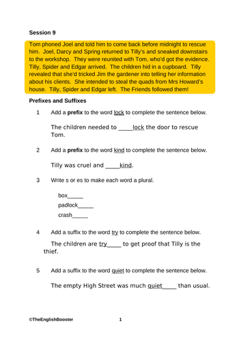 Key Stage 1 Reading & Grammar Materials | Teaching Resources