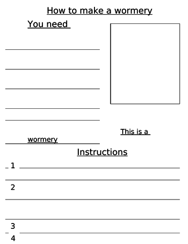 Resources for Superworm KS1 | Teaching Resources