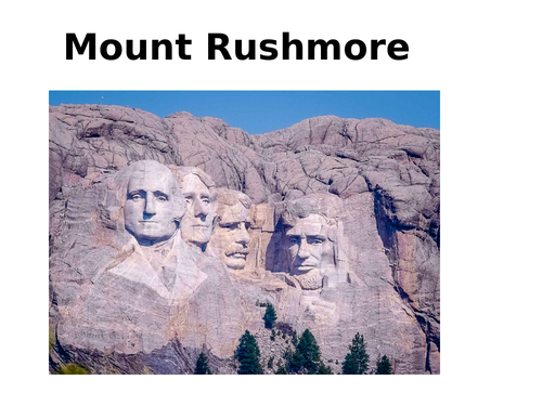 Mount Rushmore Informative Guide | Teaching Resources