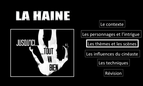 La Haine- Full movie study BUNDLE- A Level French | Teaching Resources