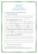 Song 'This Is Me' listening comprehension Worksheets +Theme + Keys ...