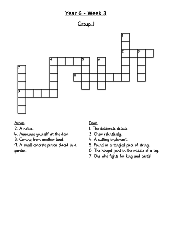 Year 6 Autumn Term 1 & 2 Spellings | Teaching Resources