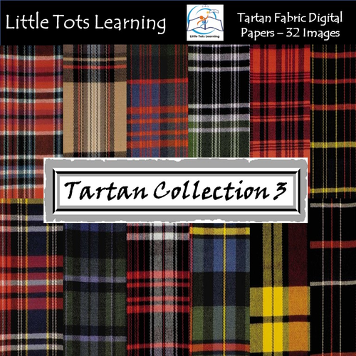 Tartan Plaid Digital Papers - Tartan Backgrounds - Collection 3 ...