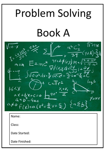 Maths Problem Solving Booklets | Teaching Resources