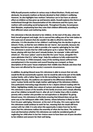 Willy Russell Blood Brothers bundle | Teaching Resources