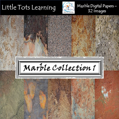 Marble Digital Papers 1 - Marble Backgrounds - Commercial Use ...