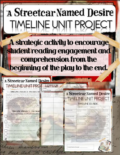 A Streetcar Named Desire: Reading Project Assessment | Teaching Resources