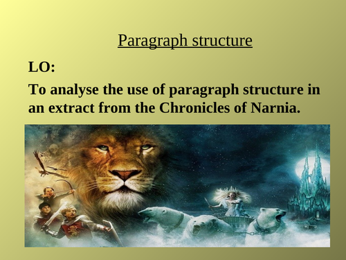 Year 7 Fantasy Literature SOL | Teaching Resources