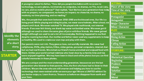 NARRATIVE STORY WRITING LESSON PRESENTATION | Teaching Resources