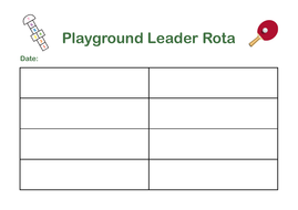 Playground Leaders | Teaching Resources