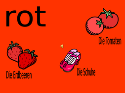 German Colours | Teaching Resources