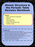 AQA 1-9 GCSE Chemistry (Science) Atomic Structure & Periodic Table Chemistry Revision Workbook ...