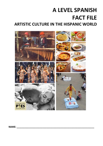 New Spanish A-Level - Artistic Culture in the Hispanic World: Fact file ...