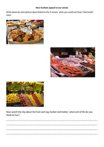 'In Cardigan Market' by Brian Morris 3 lessons for WJEC GCSE English ...