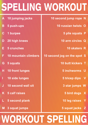 Spelling Workout (Ages 8 - 11+) - an active spelling resource ...