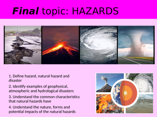 Intro to hazards and wildfires (AQA A Level Hazards) | Teaching Resources