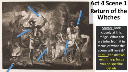 Act 4 Scene 1 Macbeth GCSE English Literature 9-1 | Teaching Resources