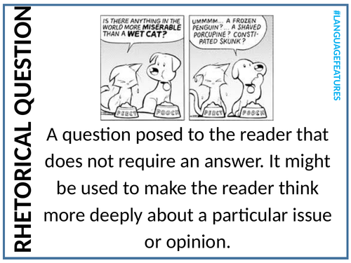 Language and Structural Feature Cards | Teaching Resources