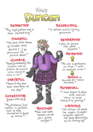 KING DUNCAN Quotes GCSE Revision MACBETH poster SHAKESPEARE | Teaching ...