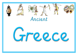 KS2 Ancient Greeks, Reading Task and Comprehensions with Vocab cards ...