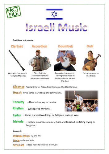 Rhythms of the World Revision Factfiles/ Posters - OCR 9-1 GCSE Music ...