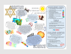 Judaism: Jewish Creation Story and Science Task Mat | Teaching Resources