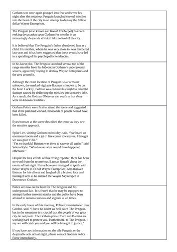 Year 6 Writing Unit - Newspaper | Teaching Resources