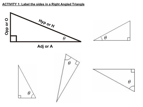 Trigonometry - Sin Cos Tan - Finding missing lengths and angles - Step ...