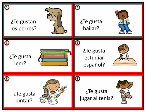 Spanish Task Cards Beginner Bundle: Top 4 Sets @35% off! | Teaching ...