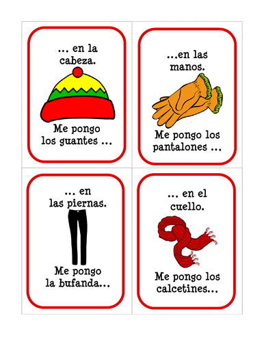 La ropa - Paquete de juegos | Teaching Resources