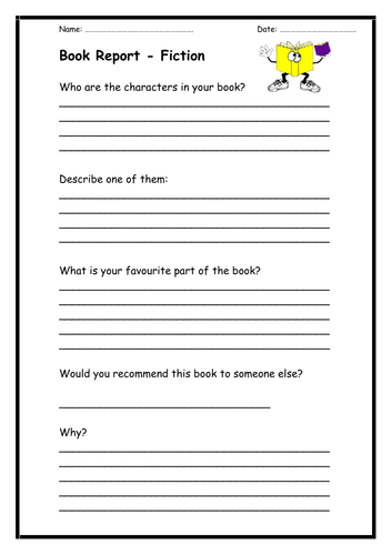 Non-Fiction & Fiction - Book Reports | Teaching Resources