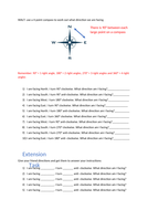 4 point and 8 point compass worksheets | Teaching Resources