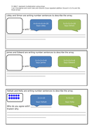 Year 1 Making Arrays | Teaching Resources