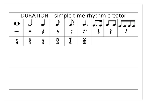 Understanding Duration Bundle - 14 worksheets- learn note lengths and ...