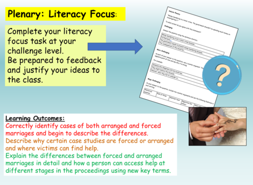Forced marriage , Child + Arranged Marriages | Teaching Resources