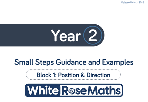 WRM Year 2 Summer Block 1 Position and Direction | Teaching Resources WRM Year 2 Summer Block 1 Position and Direction | Teaching Resources