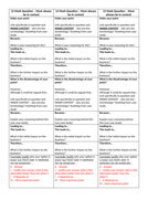 Structure Strips for GCSE Business Studies 9-1 NEW SPEC | Teaching ...