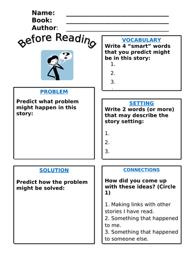 Guided Reading: Before Reading Fiction | Teaching Resources
