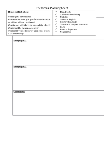 The Circus of Nibbleswick: Year 5 Scheme of Work | Teaching Resources