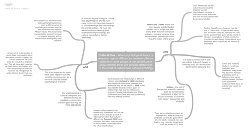 Culture Bias Controversy Mind-maps | Teaching Resources