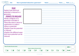 NEW AQA Generators and microphones GCSE Lesson | Teaching Resources