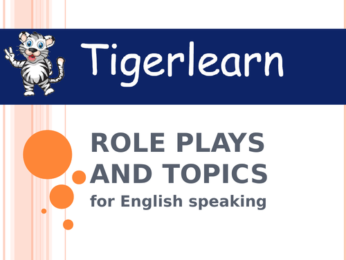 Pair role plays and speaking topics for ESL EAL EFL English learners ...