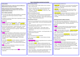 AQA A Level Sociology revision plans: Beliefs in Society | Teaching ...