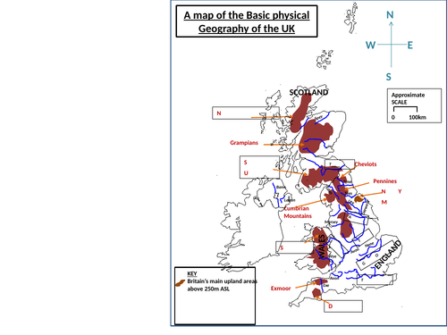 Physical landscapes in the UK AQA 1-9 course (Scheme of learning) - UK ...