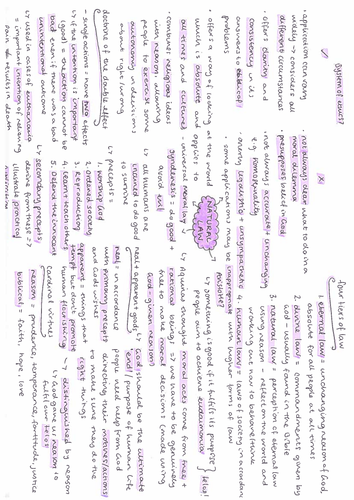 OCR RS AS + A Level Ethics Revision | Teaching Resources