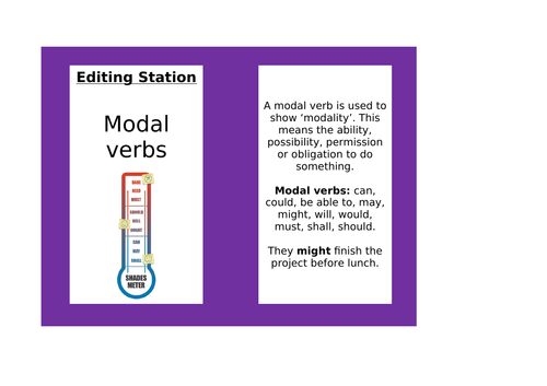 Editing stations for writing | Teaching Resources