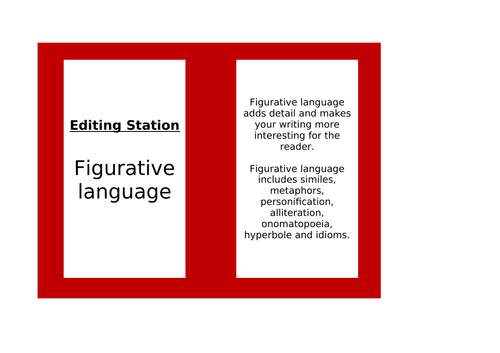 Editing stations for writing | Teaching Resources